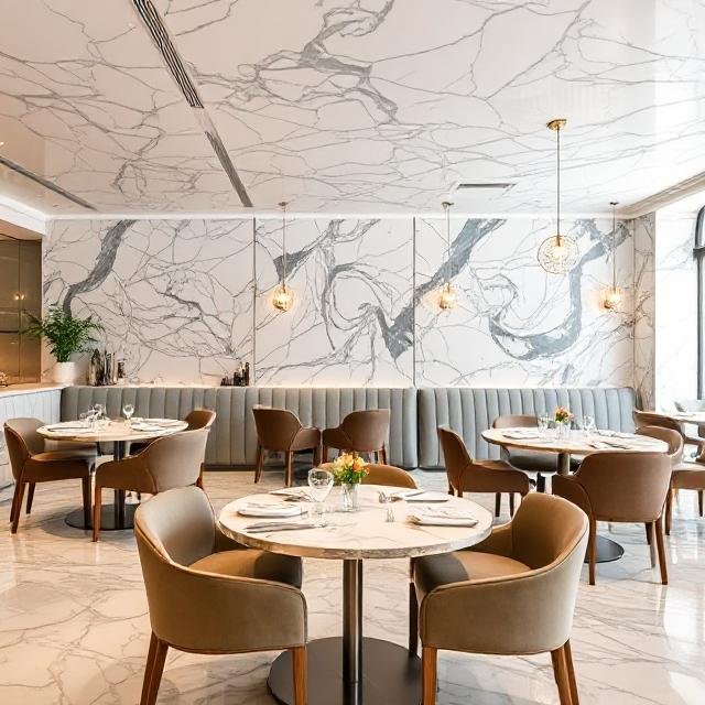 Marble for Restaurant Interiors: Hygienic Easy Clean Options for Food ...